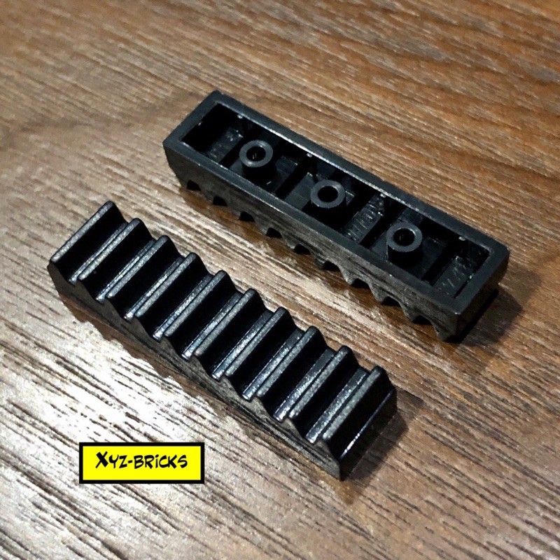 LEGO PARTS 4205760 - Technic Gear Rack 1x4 Black | Shopee Singapore