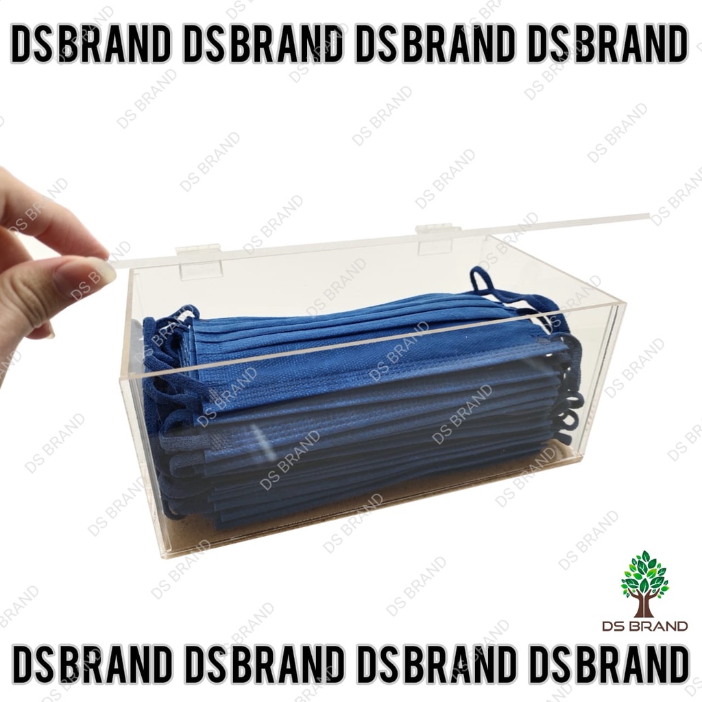 Face Mask Box Storage / Acrylic Box / Multipurpose Acrylic Storage ...