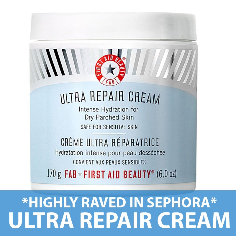 *SEPHORA HIGHLY RAVED* First Aid Beauty Ultra Repair Cream for Eczema ...