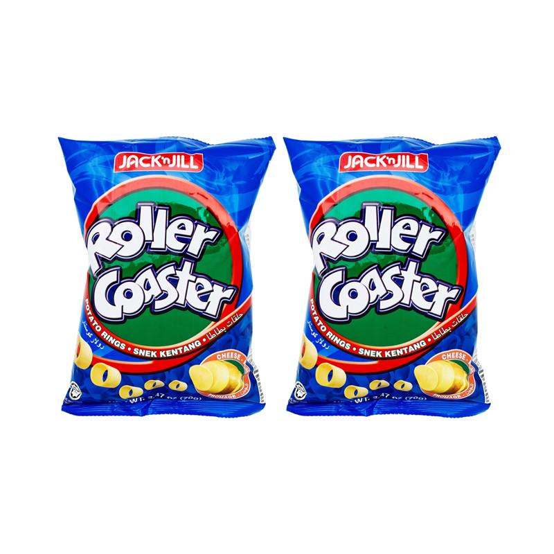 [Bundle Of 2] Roller Coaster Snack 70g (Cheese) (Halal) | Shopee Singapore