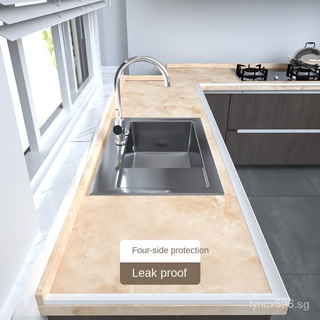 Silicone Bathroom Water Stopper】Kitchen Countertop Water Blocking Strip ...