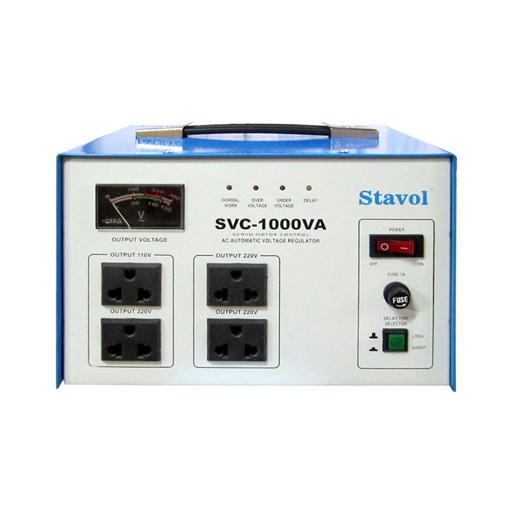 STAVOL AVR 1000W - Pure Power & 100% Pure Copper Wire ST-1000VA ...