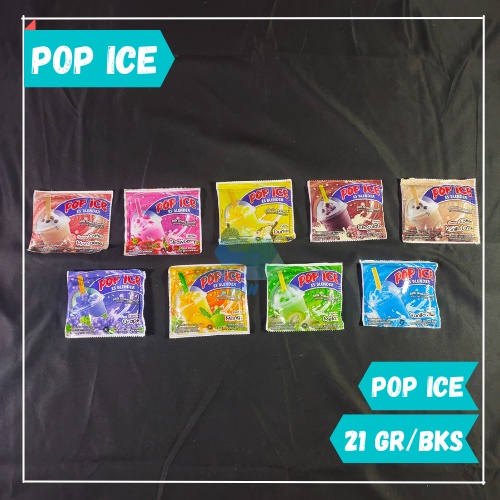 Pop Ice 25gram Assorted Flavors/Ice Blender Sachet [Retail] | Shopee ...