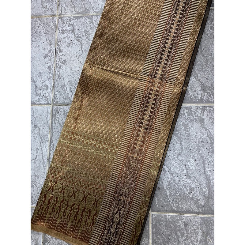 Thai Pattern Woven Fabric Nang Thong Face Per 1 Piece | Shopee Singapore