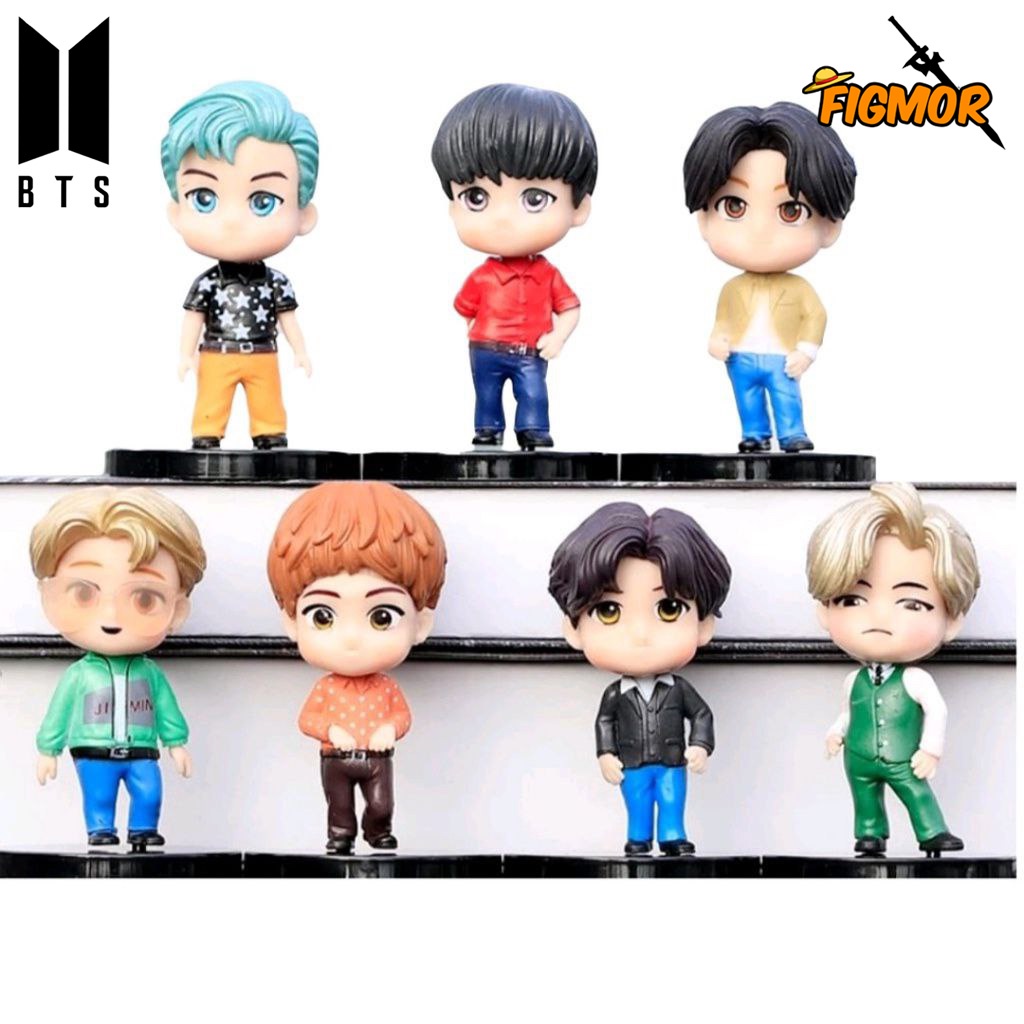 Bts Action figures, BTS IDOL TINY TAN MIC DROP DYNAMITE BLACKPINK MINI ...