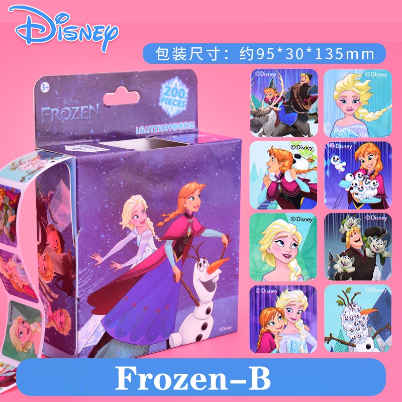 200Pcs Cartoon Disney Frozen Princess My Little Pony Sticker Toys for ...