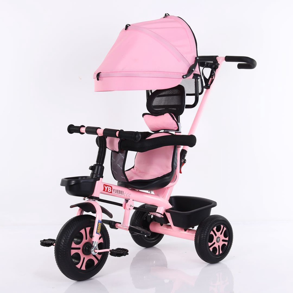 Children's tricycle bicycle stroller baby stroller 1-5 years old boys ...