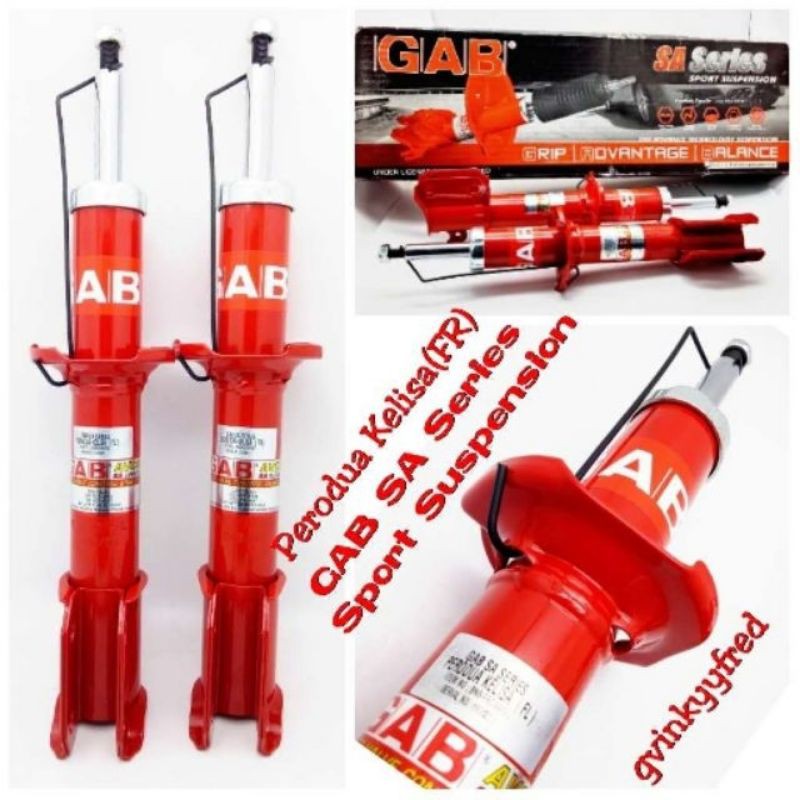 Perodua Kelisa Kenari GAB SA Series Sport Suspension Front Absorber ...
