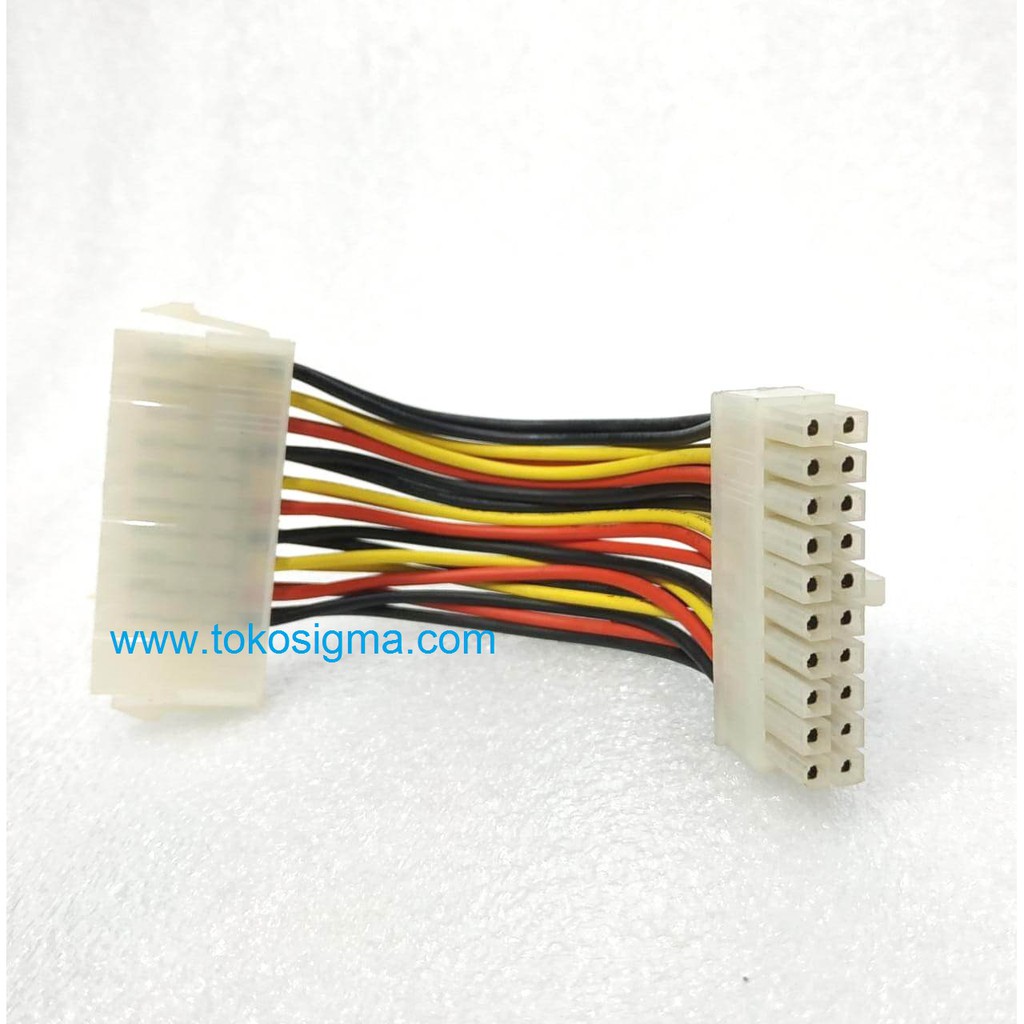 PC CPU PSU ATX Motherboard Power Cable 20 Pin to 24 Pin Power Supply ...