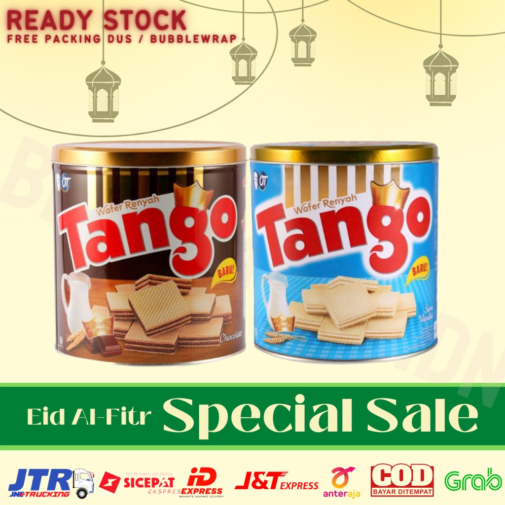Free BUBBLEWRAP & Box!! Tango Cans Tango Wafer Chocolate Vanilla Snack ...