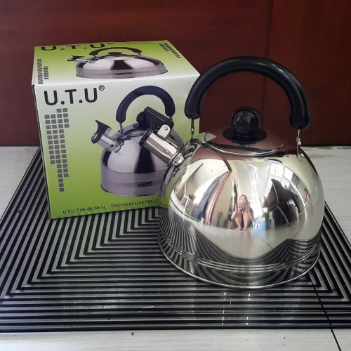 Utu 5 Liter Stainless Steel Whistling Kettle Water Kettle HK06NE5L ...