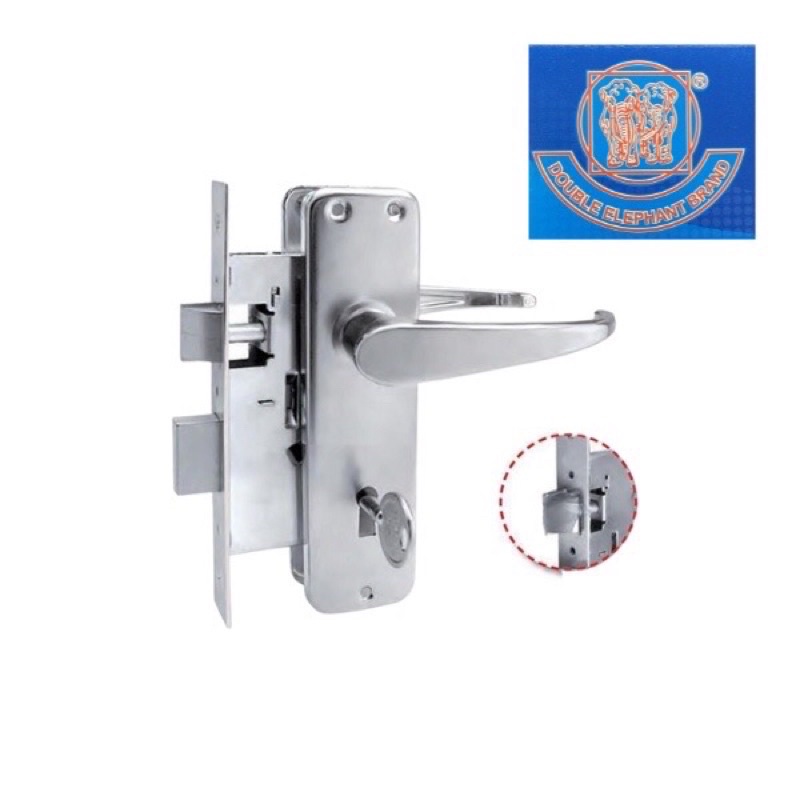 BIG 100% Made In DOUBLE ELEPHANT Brand Mortise Door Lock 3 lever ...