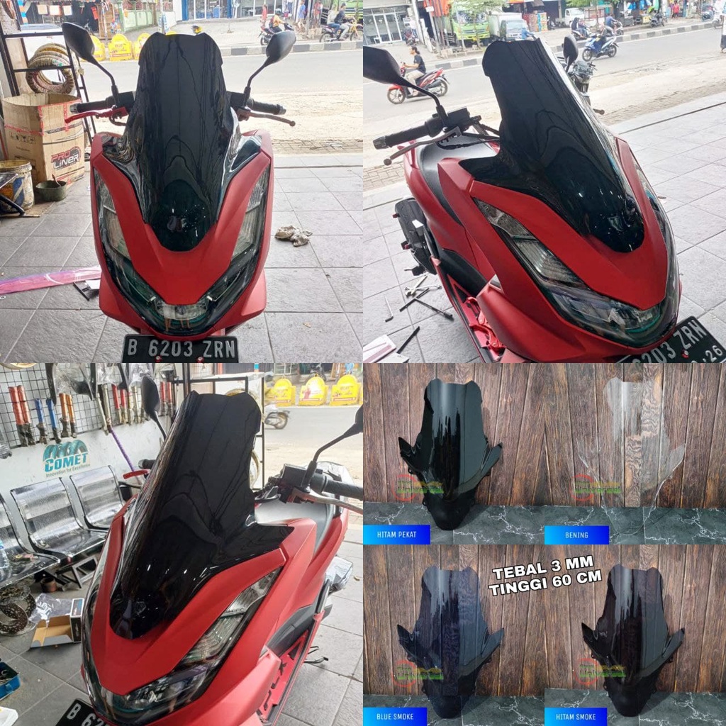 Visor PCX 160 HIGH MODEL WINDSHIELD PCX 160 HIGH MODEL ALL NEW PCX 160 ...