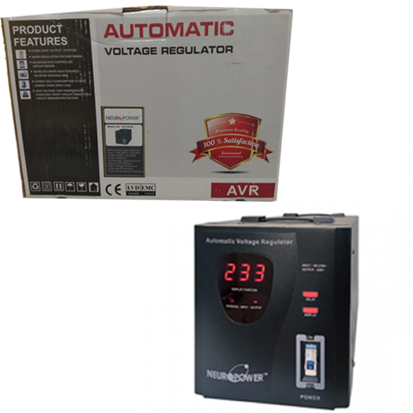 NeuroPower AVS-M3K0 3000VA Industrial Automatic Voltage Stabilizer ...