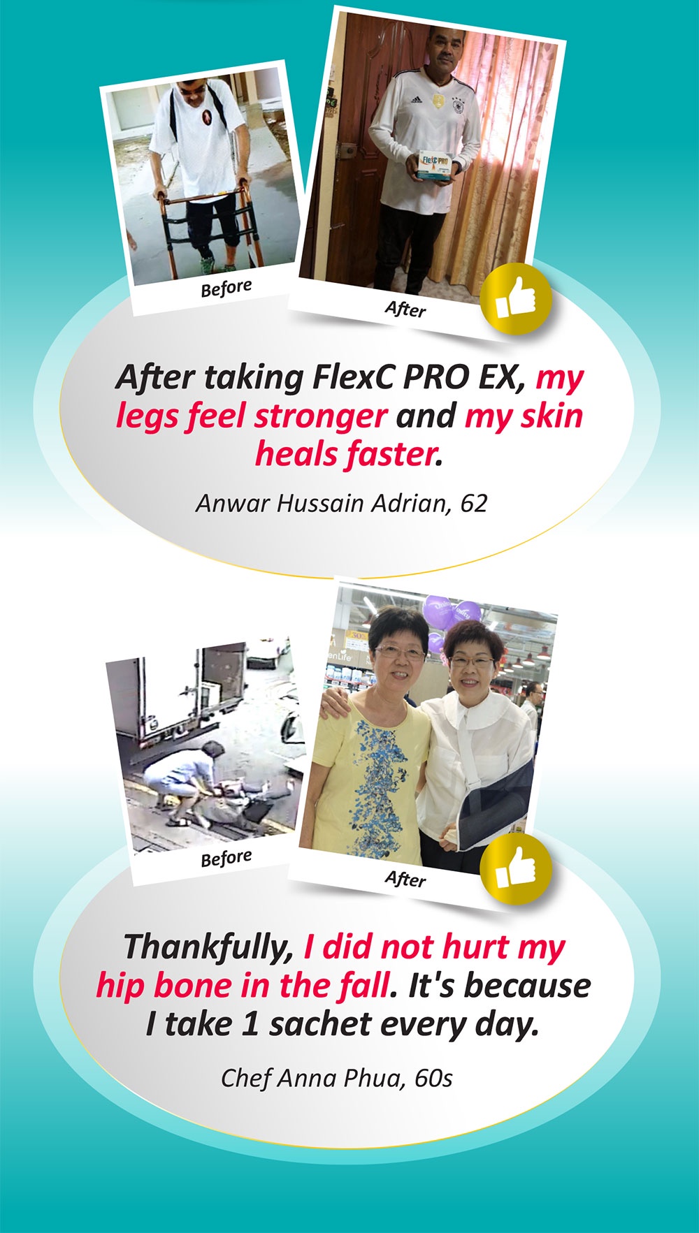 LABO Nutrition FlexC PRO EX for Joint Muscle Knee Arthritis Pain Relie ...