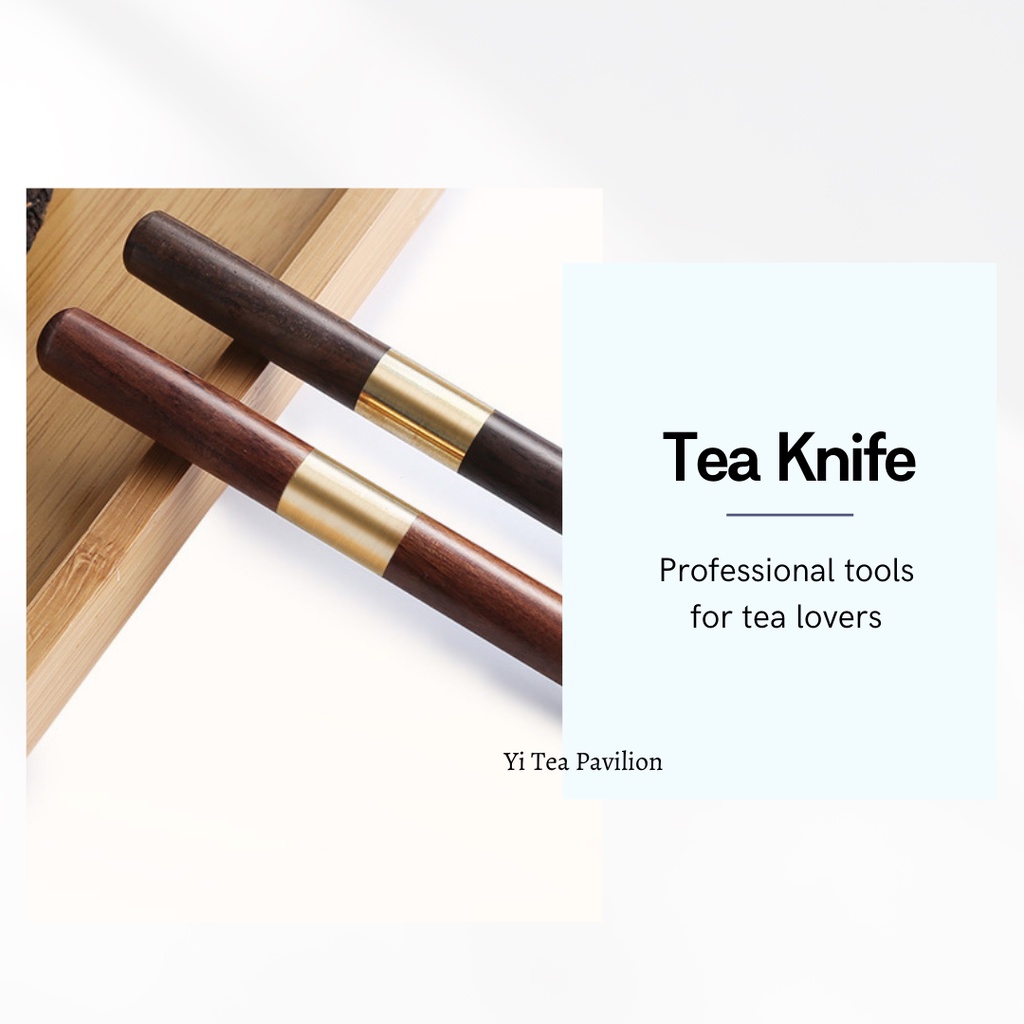 Tea Needle Tea Knife 花梨木黑梓木不锈钢茶针茶刀 A Must Have Tool For Tea Lovers! Tea ...