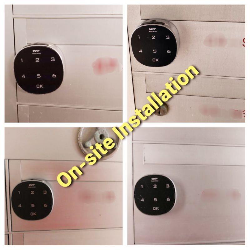 [ SG Ready Stock] Mailbox Letter Box WT Digital Lock Smart Digit ...