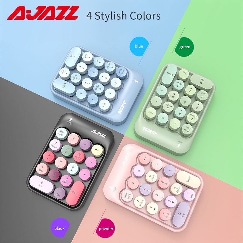 Ajazz Wireless keyboard number keypad number pad mini keyboard ...