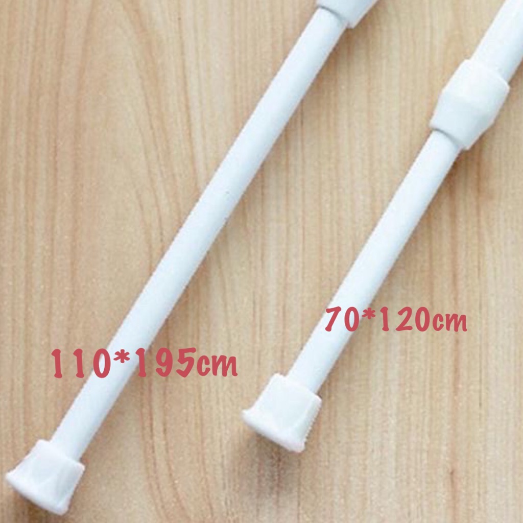 Rod Telescopic Tension High Carbon Steel Extendable For Bathroom ...