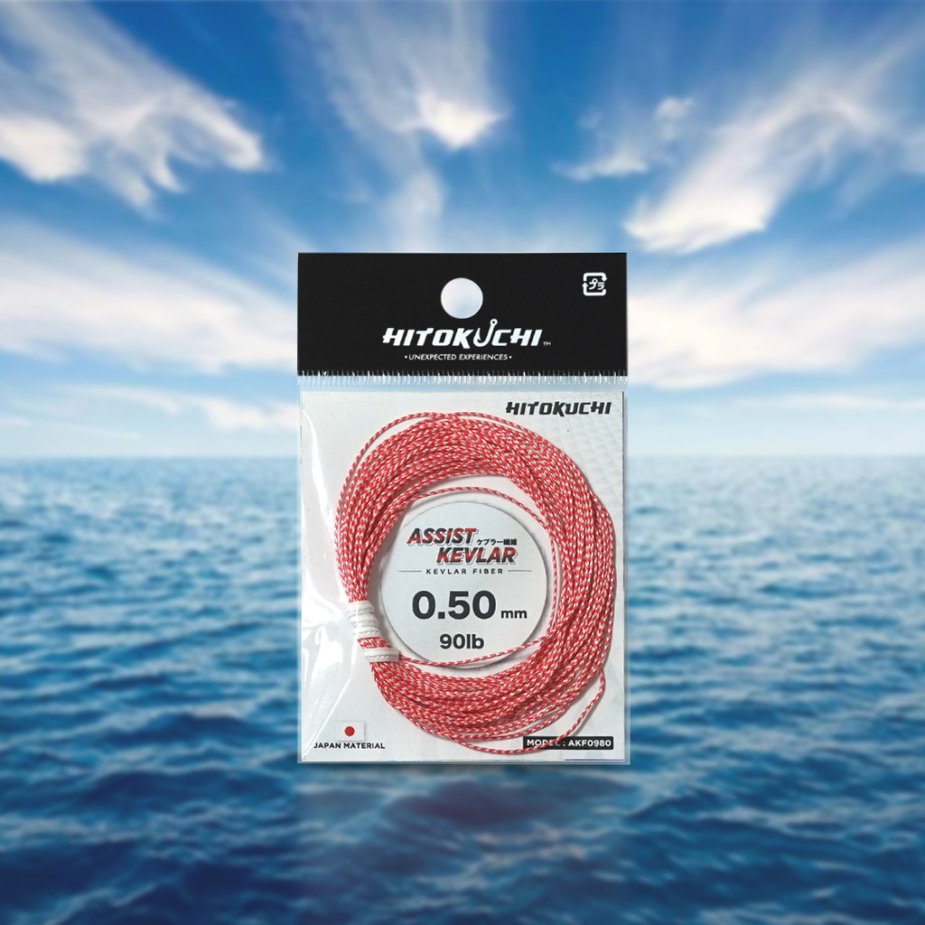 Hitokuchi Assist Kevlar | Hook Assist Line + 4 Core PE Line | Kevlar ...