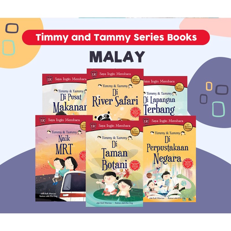 Original Timmy and Tammy Books - Malay Series Local SG Context ...