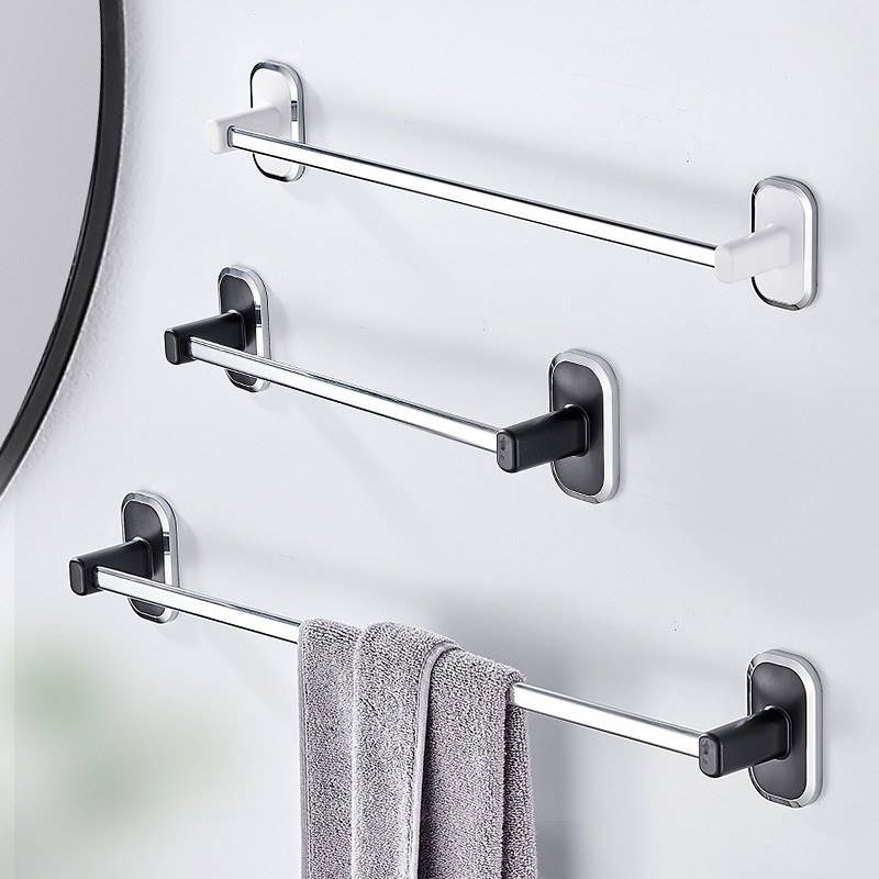 Suction Cup Towel Rack/Stainless Steel Bathroom Hanging Rod/Toilet ...