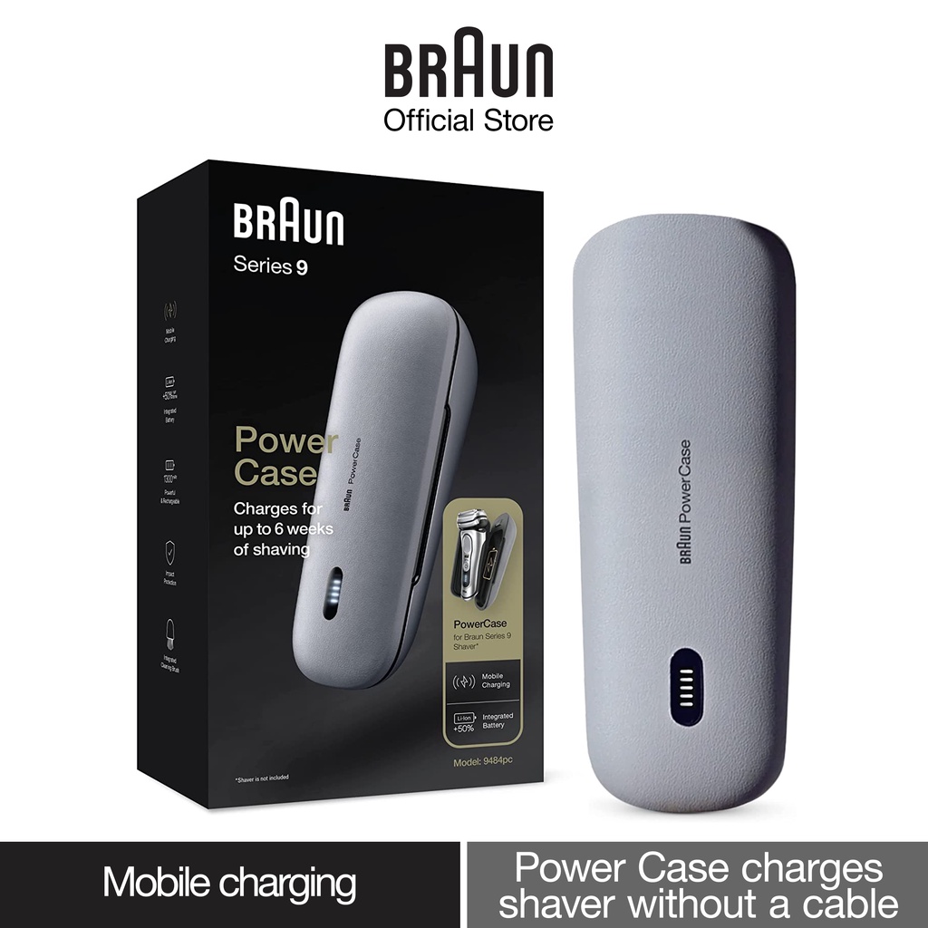 Braun Series 9 & 8 9484PC Compatible Power Case for Electric Shaver ...
