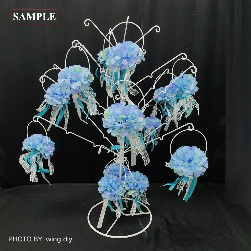 [DIY] 50 HANGING EGG FLOWER METAL STAND FOR WEDDING / BUNGA TELUR PAHAR ...