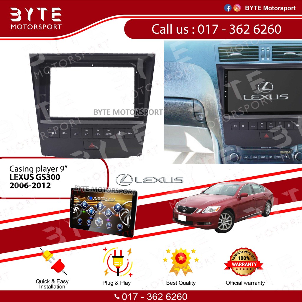 Lexus GS300 2006-2012 Soundstream Touch Screen High Definition Android ...