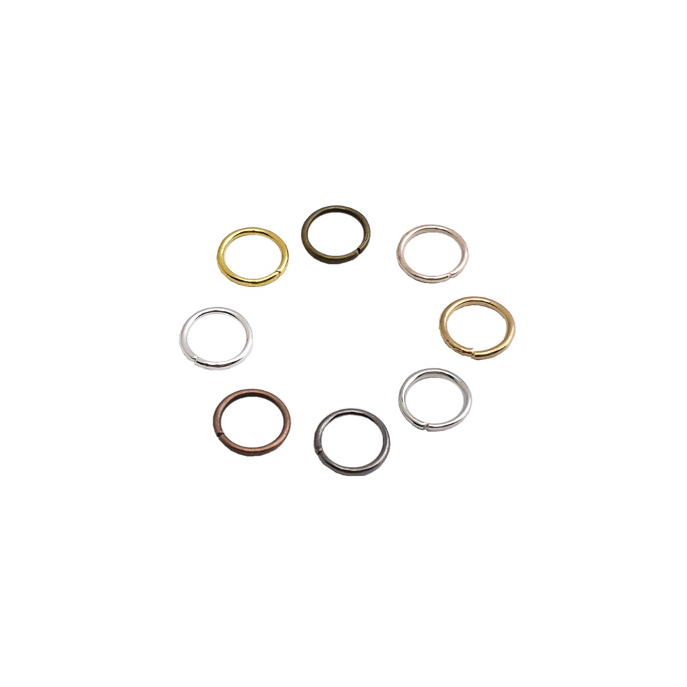【ps196】200pcs/pack 3-7mm Jump Rings 9 colour Split Rings Connectors For ...