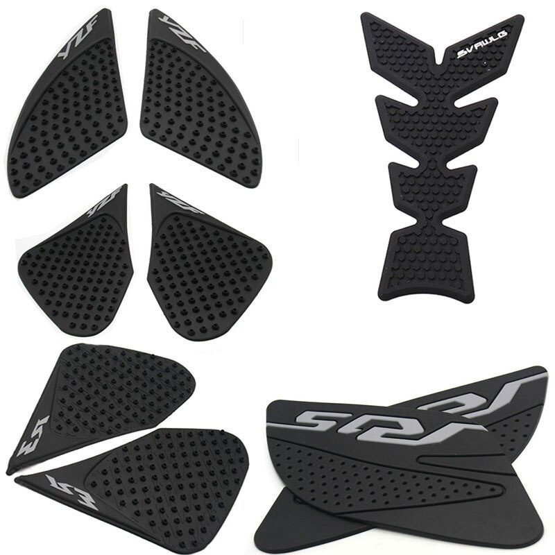 Motorcycle Tank Pad Protector Sticker Decal Gas Knee Grip Tank Traction ...