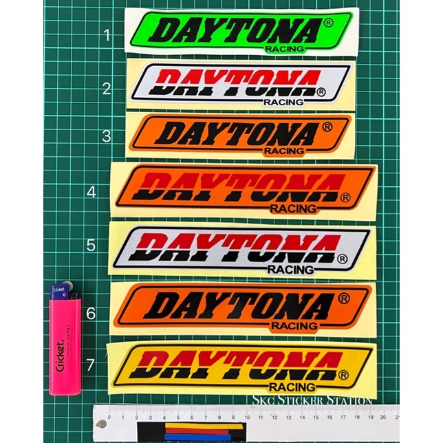Daytona Racing (Stiker Arm Motor) Sticker Cutting Overlapping ...