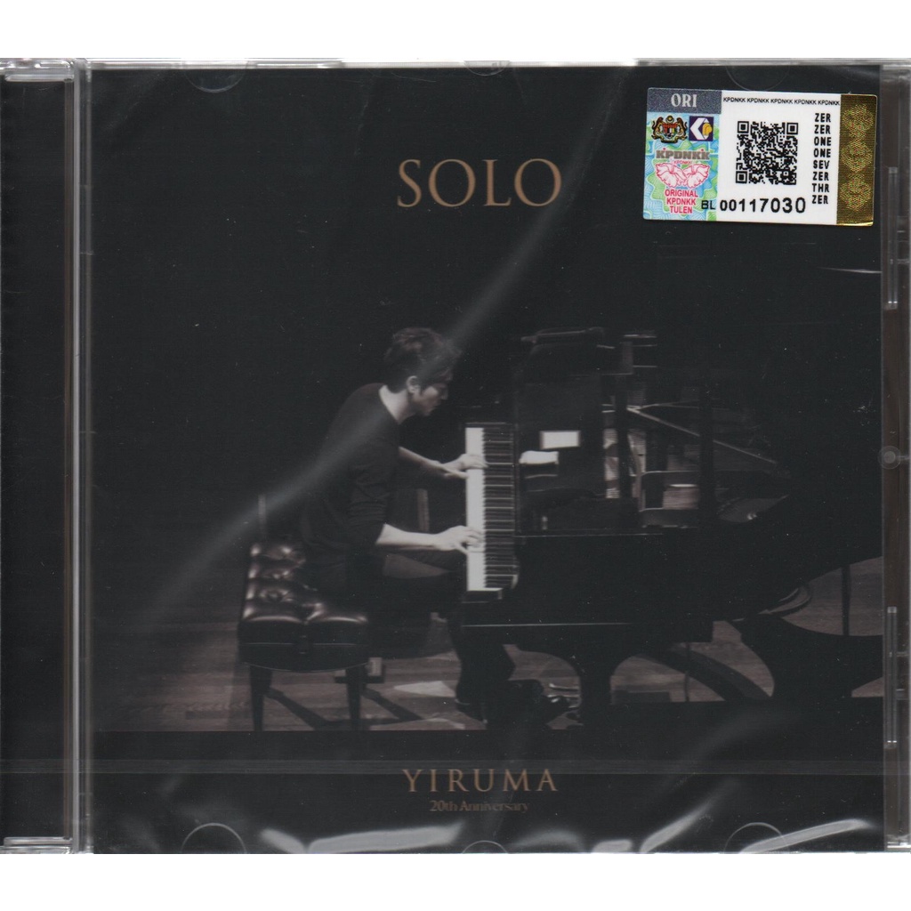 CD Yiruma : Solo (20th Anniversary / Instrumental Music) | Shopee Singapore