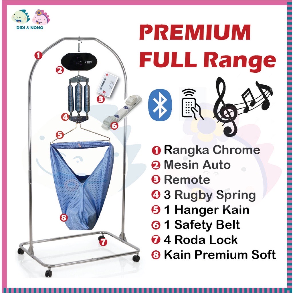 Polo baby Electronic Baby Cradle with remote control/buaian automatic ...