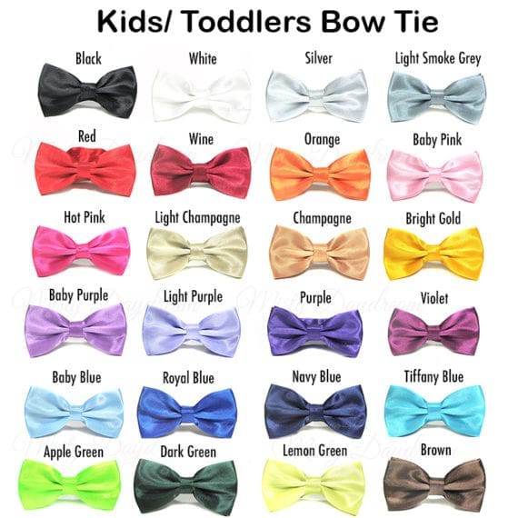 Kids Bow Tie | Toddlers Wear | Wedding Bow Tie | Wedding Kid wear ...