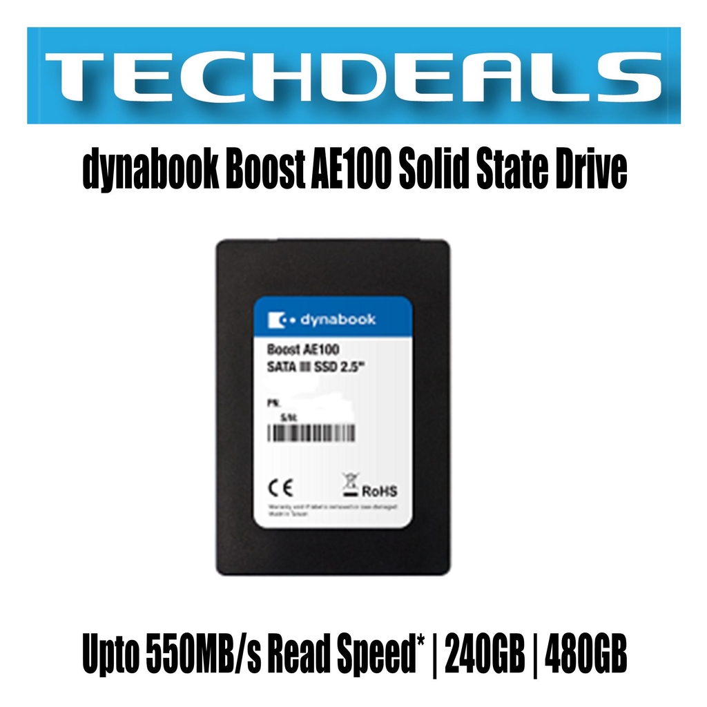 dynabook Boost AE100 Solid State Drive up to 550MB/s Read Speed ...