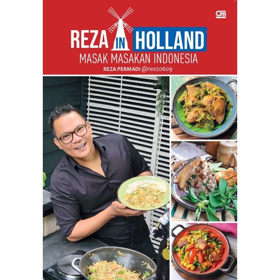 Reza In Holland Book Cooking Indonesian Cuisine | Shopee Singapore
