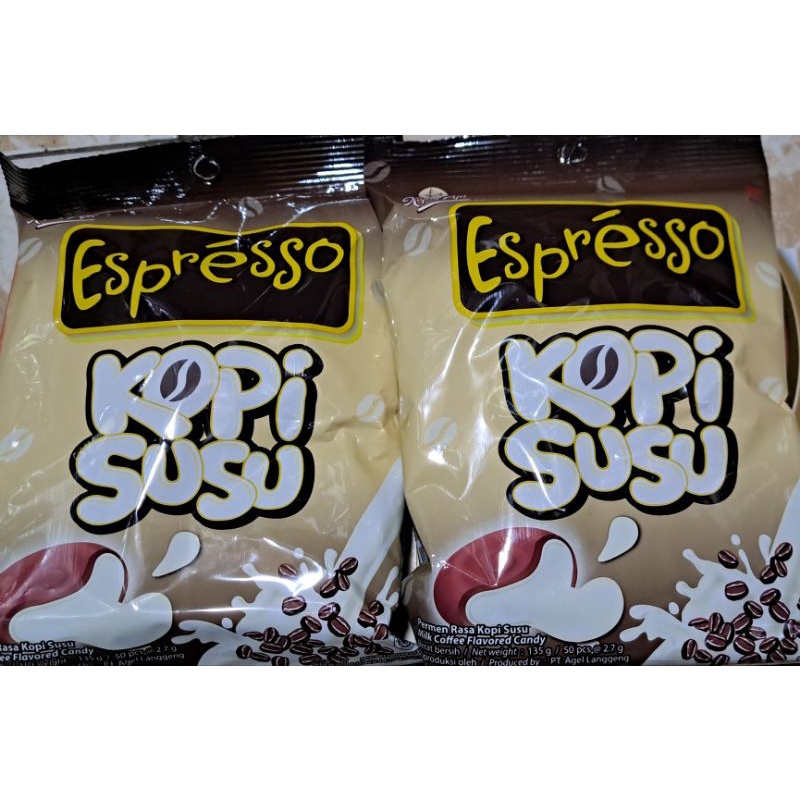 Espresso Milk Coffee Candy 1 Sack Contains 50 Candy/Delicious Milk ...