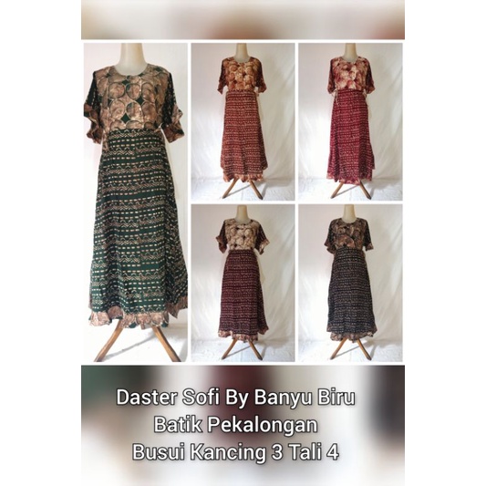 Pekalongan Negligee Model Sofi By Banyu Biru/Putri Diana | Shopee Singapore
