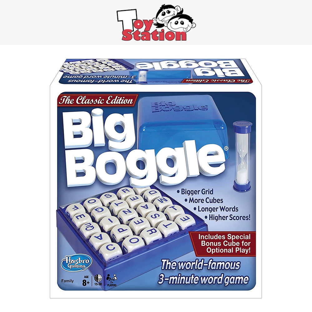 Hasbro Gaming Big Boggle Board Game | Shopee Singapore