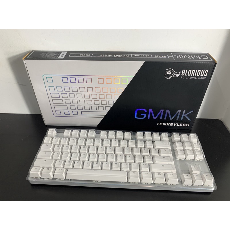 Gmmk White Ice Tenkeyless Mechanical Keyboard | Shopee Singapore
