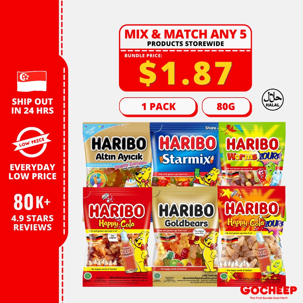 Buy haribo gummy bear At Sale Prices Online - October 2023 | Shopee ...