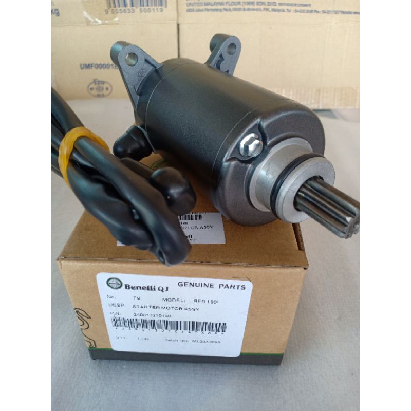 BENELLI RFS 150 STARTER MOTOR ASSEMBLY | Shopee Singapore