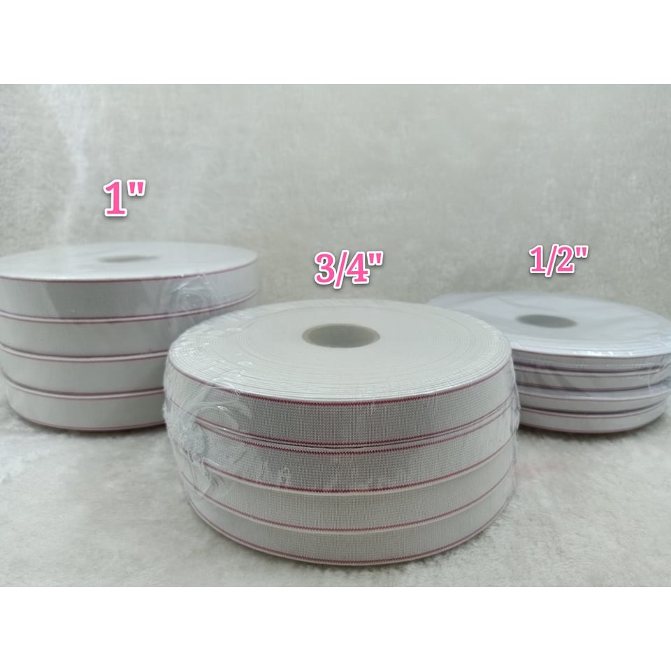 1/2”/ 3/4“/ 1” Getah Line Merah / 1/2”/ 3/4”/ 1” Red Line Elastic /Pkt ...