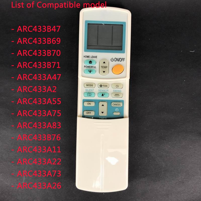 New AC DAIKIN Aircon Remote Control ARC433B47 ARC433A24 ARC433A55 ...
