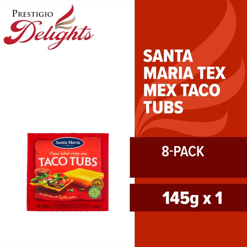 Santa Maria Taco Tubs (8 - Pack) 145g | Shopee Singapore