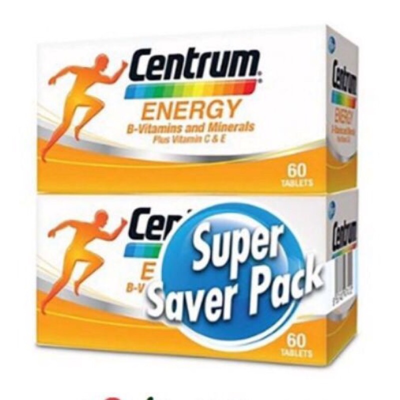 Centrum Energy - 2 x 60’s / 60’s | Shopee Singapore