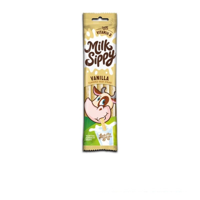 Milk Sippy Flavoured Bead Straws - Vanilla 30g - Sonnamera (Halal ...