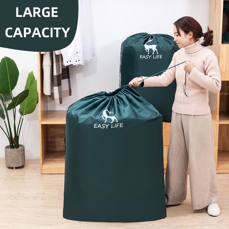 Clothing Quilt Home Storage Bag Drawstring Drawstring Cloth Bag Super ...