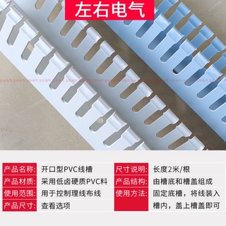 PVC Open-Mounted Trunking Distribution Box Electric Cabinet Trunking ...